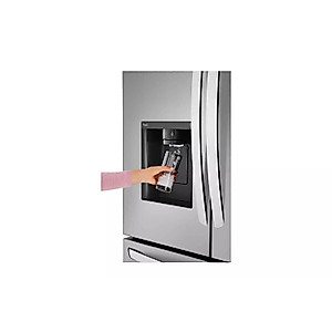 LG LRFXC2606S 25.5 Cu. Ft. Stainless Steel French Door Smart Refrigerator