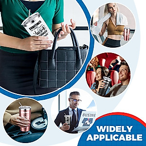 Nuogo Thank Gifts Appreciation Gift for Women Men You're Awesome Stainless Steel Insulated Tumbler with Lids and Straws for Coworker Employee Teachers Nurse Gifts, 20 oz (Classic Colors,6 Sets)