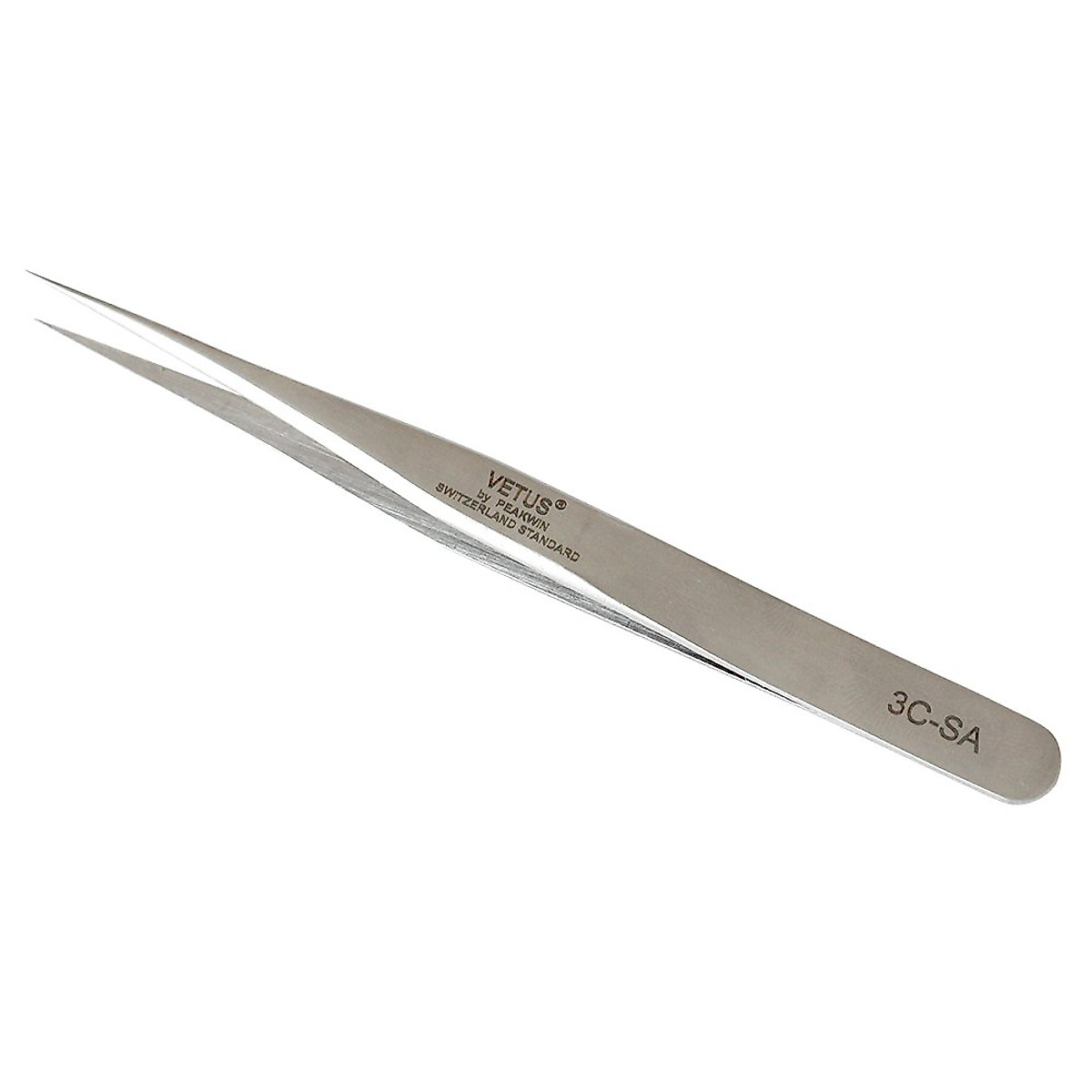 Vetus Tweezer Non-Magnetic Stainless Steel Pointed Tip 3C-SA