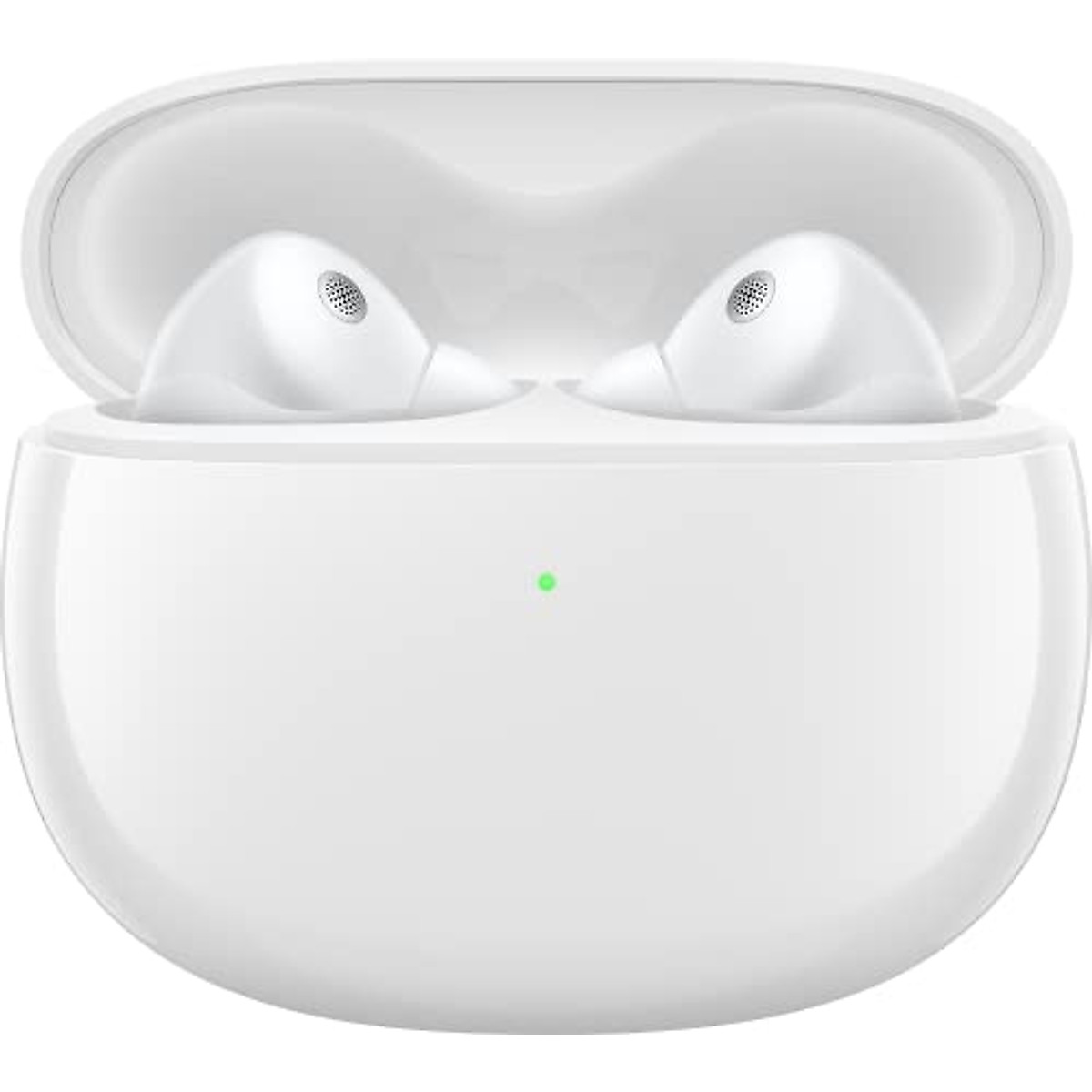 Xiaomi Buds 3, Up to 40dB ANC, 3 ANC Modes, Dual Transparency Modes, Dual-Magnetic Dynamic Driver, Hi-Fi Sound Quality, 32 Hours Battery Life, IP55 Dust and Water Resistance, Wireless Charging, White