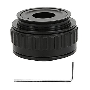 Microscope Adapter 0.35X Camera Eyepiece CTV Microscope Lens C Interface Adapters Microscope Accessory for Trinocular Stereo Microscope