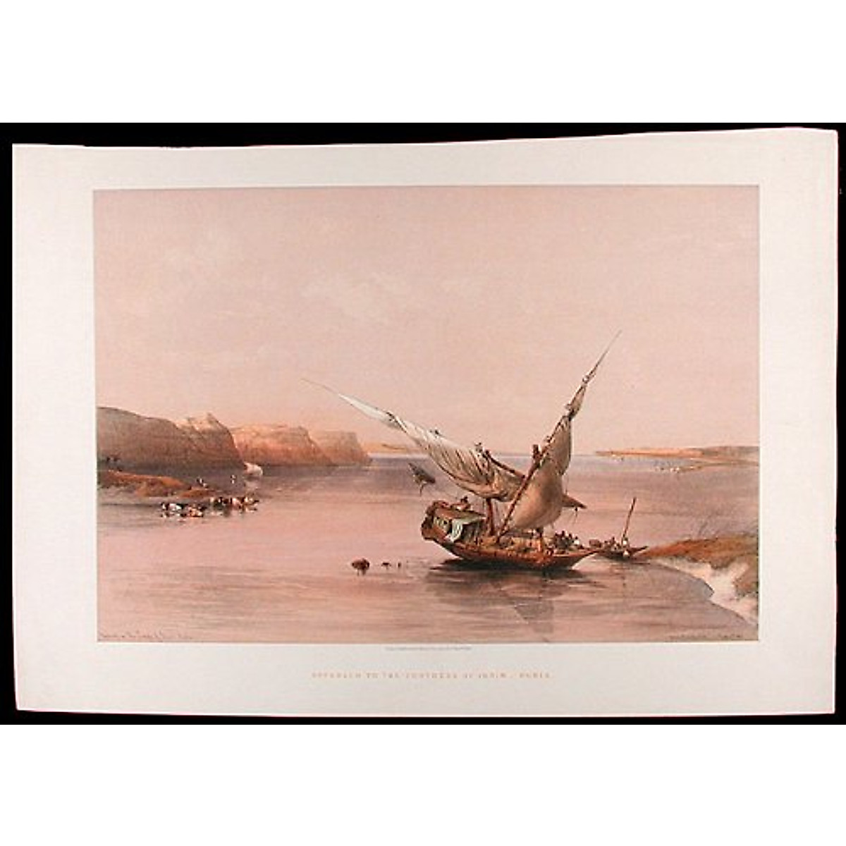 Approach to the Fortress of Ibrim, Nubia