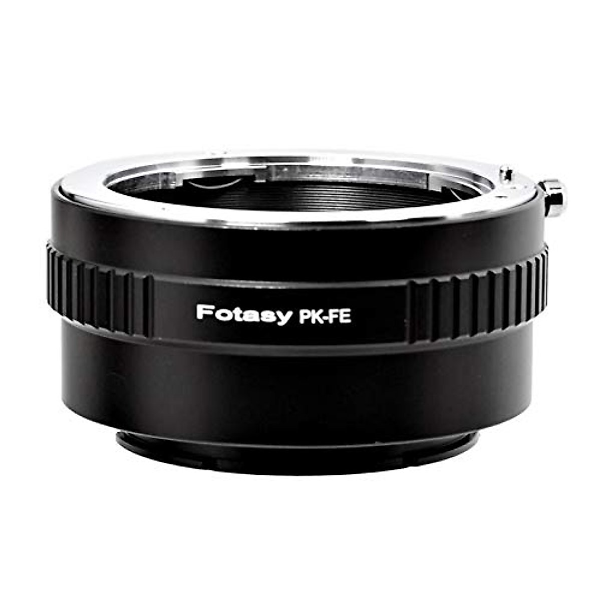 Fotasy PK Lens to E Mount Adapter, K Mount E Adapter, PK FE Adapter, Compatible with Pentax K Lens Sony a7 a7R a7s II III IV a9 a7c Alpha 1 a6600 a6500 a6400 a6300 a6100 a6000 a5100 a5000 a3500 ZV-E10
