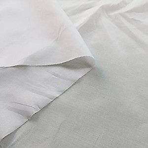100cm*140cm White Silk Cotton Fabric Lining Material for Dress Natural Silk Cotton Fabric Material