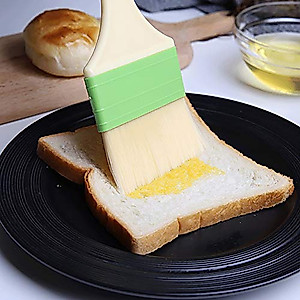 Basting Brush, Portable Pastry Brush, Food Brush for Baking, BBQ and Cooking and Grilling, Cooking Brush for Oil, Desserts Baking Kitchen Baking Cooking Gadgets