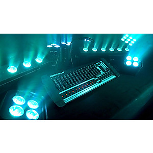 Rockville ROCKFORCE W4 384 Channel Wireless DMX Light Controller+MIDI