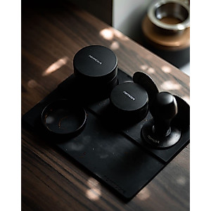 Normcore Espresso Tamping Station I Espresso Tamping Mat I Coffee Tamper Mat I Espresso Accessories Tool for Baristas I Food Grade Non-Slip Silicone I 9.5 Inch x 7.5 Inch