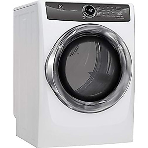 Electrolux EFMG527UIW 27 Inch Gas Dryer with 8 cu. ft. Capacity, 8 Dry Cycles, 5 Temperature Settings, in White