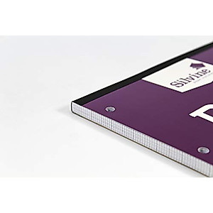 Silvine Refill Pad Headbound Perforated Punched Graph 2/10/20mm 75gsm A4 Ref A4RPG [Pack of 6]