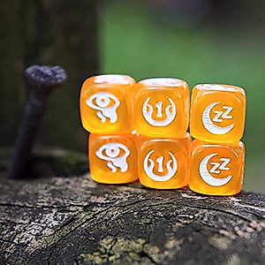 Renegade Game Studios Lucidity: Six-sided Nightmares 1-4 Players Ages 14+ 20-30 Minutes Push Your Luck Game