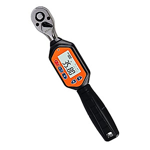SUGPV 4th Gen Mini Digital Torque Wrench - 3/8-inch Drive with Buzzer & LED, 1.8-60 Nm (1.33-44.25 ft-lbs), High Precision Electronic Tool for Bike & Car Repairs, Calibrated for Superior Performance