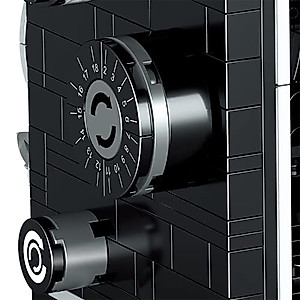 NC Uvini Building Blocks Camera, DIY STEM Toys, Building Construction Brick Set Best Gift for Adult, Teens, Collectible Model Digital Camera to Build 622pcs