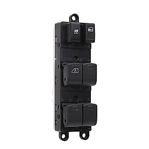 AiYiGu Power Window Control Switch Master Door Lock Button Driver Side Compatible with Nissan Pathfinder 2005-2008, Nissan Sentra 2008-2012, Replaces OEM 25401-ZJ60A 25401-ZP40B 25401ZP40B 25401-9W100
