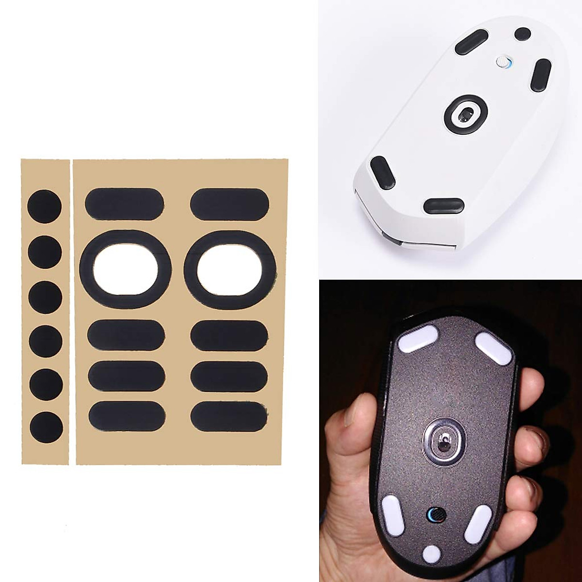 Mouse Feet,Hotline Games Competition Level Mouse Skates Gildes for G304 G305 Mouse 0.6mm 2 Sets/Pack