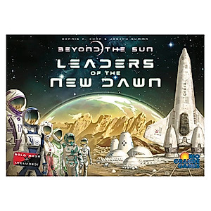 Rio Grande Games Beyond The Sun: Leaders of The New Dawn - Game Expansion, Rio Grande Games, Space Civilization, 1-4 Players, Ages 14+