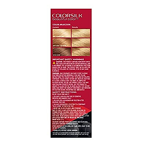 Revlon Colorsilk Beautiful Color Permanent Hair Color, Long-Lasting High-Definition Color, Shine & Silky Softness with 100% Gray Coverage, Ammonia Free, 074 Medium Blonde, 1 Pack