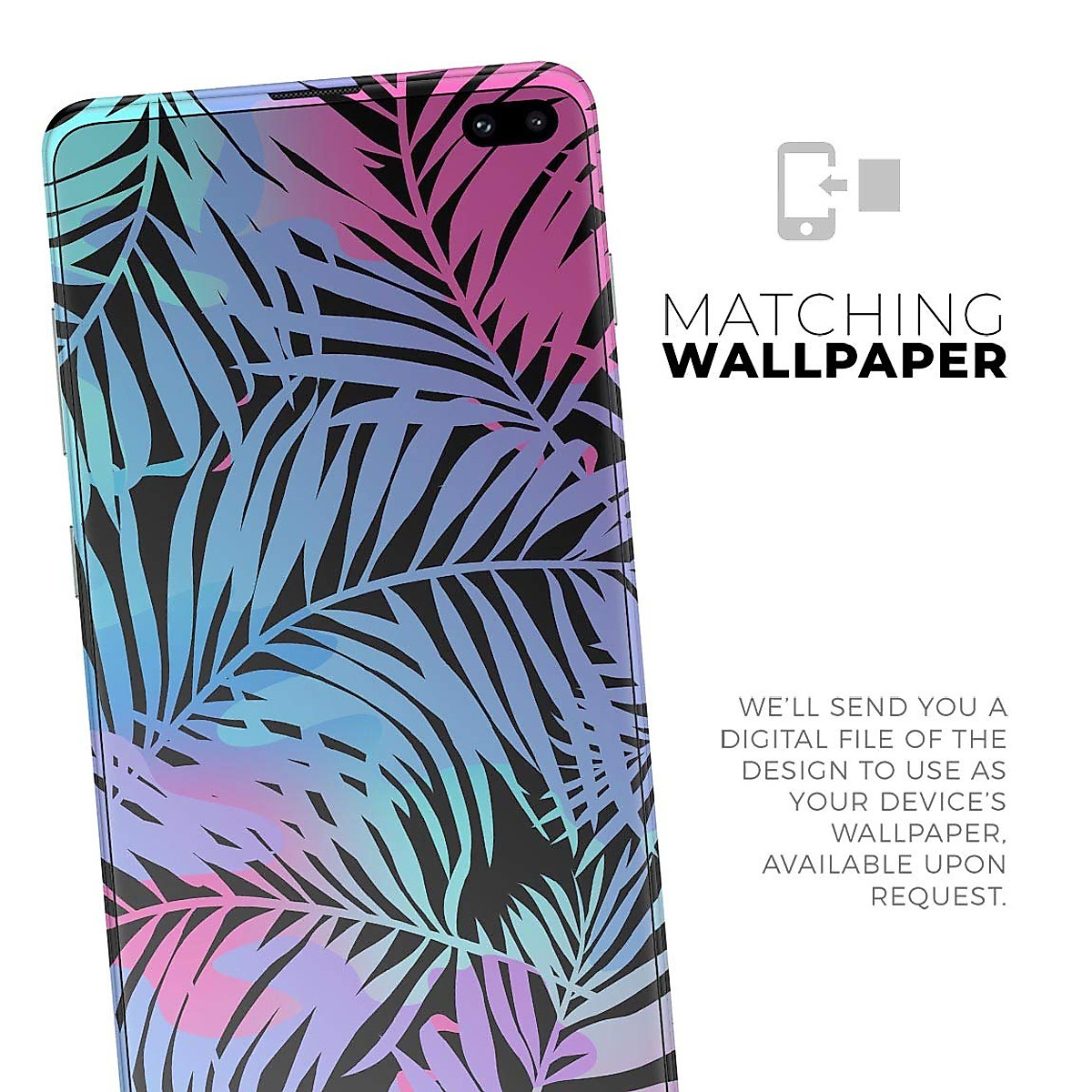 DesignSkinz Chromatic Safari Protective Vinyl Decal Wrap Skin Cover Compatible with The Samsung Galaxy S20 (Screen Trim & Back Glass Skin)