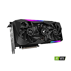 GIGABYTE AORUS GeForce RTX 3070 Master 8G Graphics Card, 3X WINDFORCE Fans, 8GB 256-bit GDDR6, GV-N3070AORUS M-8GD REV2.0 Video Card