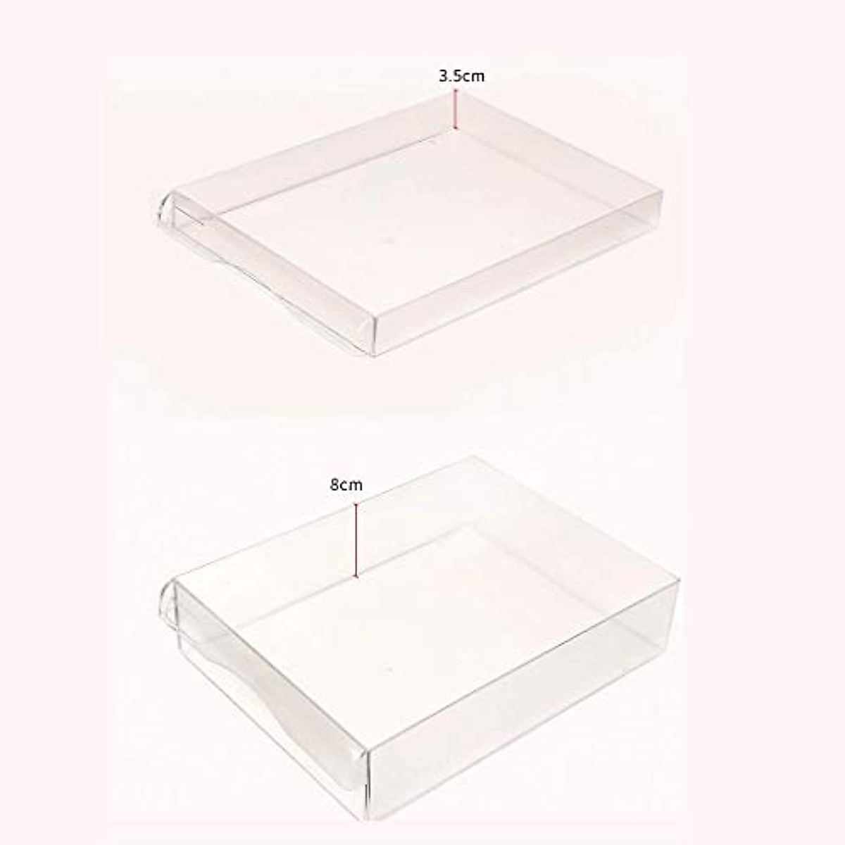 NAHDU Document Organizer - Half Transparent Vertical File Cabinet 4 Drawer Index Function Flat Drawer (Color : E)