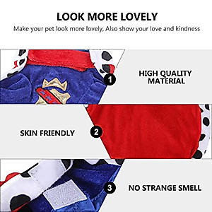 Mipcase Boys Shirts Boys Shirts Girls Shirts Girl Beanie 1 Set The Puppy Cloth Costume Dog Costume Clothes Dog Soft Cape Clothes King Pet Costume Kitten Clothes Boys Shirts Girls Shirts Girls Shirts