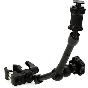 Zoom HRM-11 Handy Recorder Mount, 11-inch Arm, Clamp Mount, Designed to be Used With Zoom Portable Audio and Video Recorders