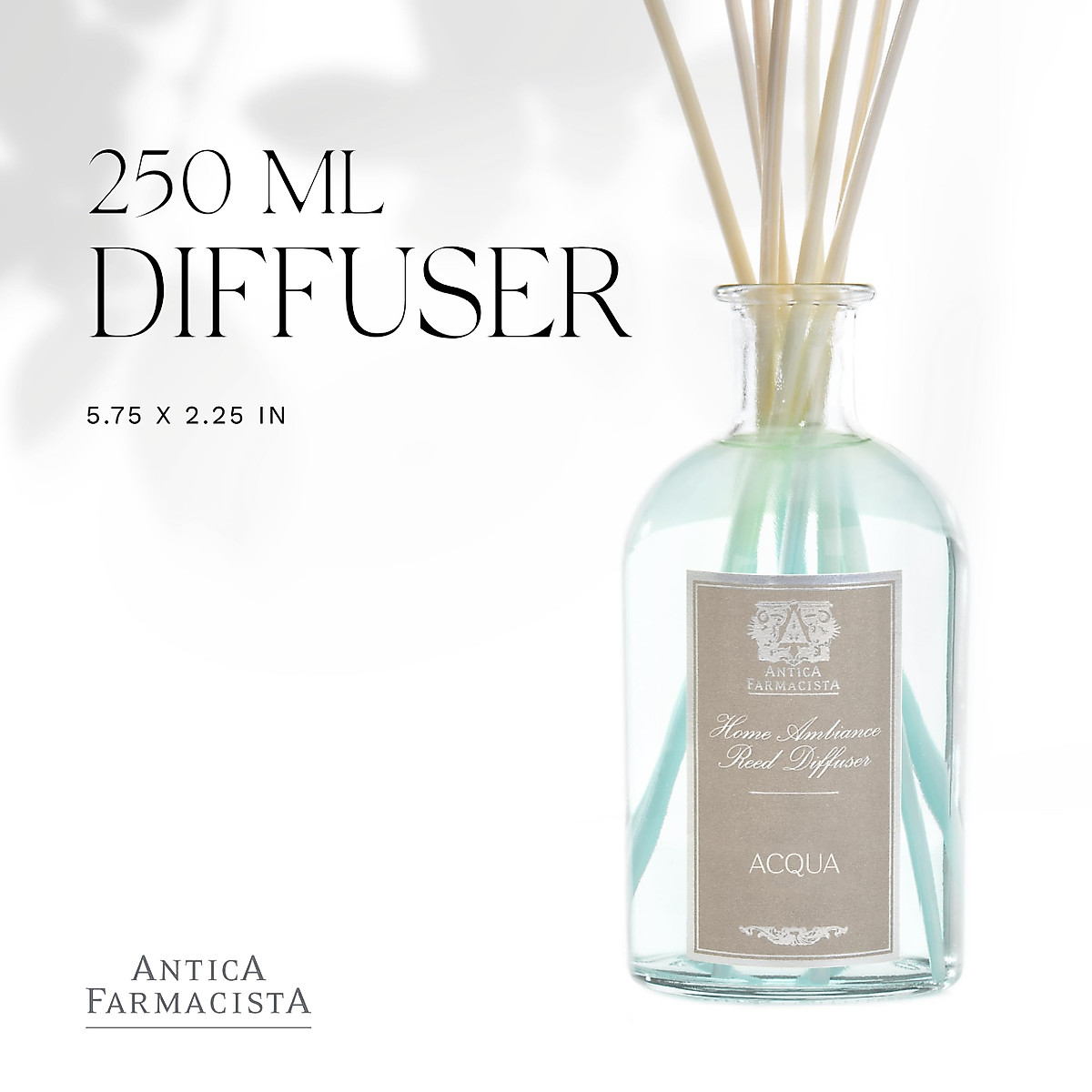 Antica Farmacista Home Ambiance Diffuser, Pink Peony & Citron, 3.4 Fl Oz