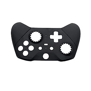 Hzjunsi Shell Case Replacement Front Housing Faceplate Cover Compatible with Xbox Elite Series 2 Wireless Controller - Black