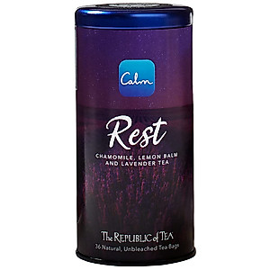 The Republic of Tea - Calm Rest, Caffeine Free, 36 Tea Bags