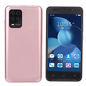 GOWENIC 8Pro Unlocked Android Smartphone, 5 inch Dual Card Dual Standby Cell Phone, RAM 512MB ROM 4GB, Ultra Thin Mobile Phone Supports Face Unlocking, for Android 4.2, 1500mAh Battery(Rose Gold)