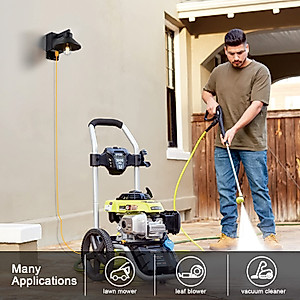 c cattleya Outdoor Lights with Outlet Waterproof Black Porch Lights with GFCI Outlet Aluminum Exterior Wall Lantern Sconces, Modern Barn Lighting Fixtures for Patio Garage Entrance, 2-Pack