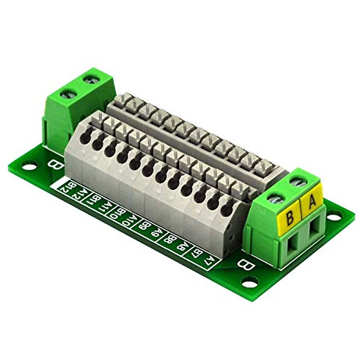 16Amp AC/DC 2x12 Position Terminal Block Distribution Module