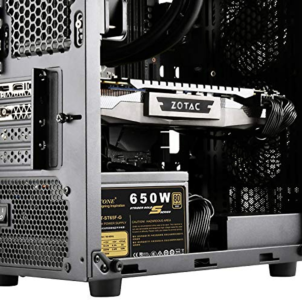 SilverStone Technology PS15 PRO, Compact Micro-ATX Chassis with Outstanding Cooling Potential, SST-PS15B-PRO