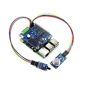 Pioneer600 Expansion Board for Raspberry Pi 1 2 3 4 with USB to UART I/O OLED Display RTC AD/DA GPIO IR Sensor DS18B20 Components