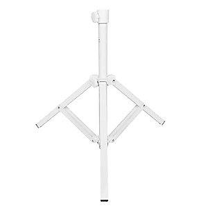 Hapivida Umbrella Base, 17.9 in Iron Triangular Foldable Sun Umbrella Stand Portable Outdoor Beach Umbrella Stand Holder for Beach Garden Camping Fishing