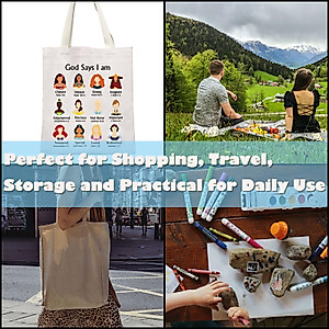 GJTIM Fairy Tales Gift Movie Princess Fan Gift Cartoon Movie Merchandise Gift Princess Accessories Bag Princess Themed Tote Bag (God Says Tote)