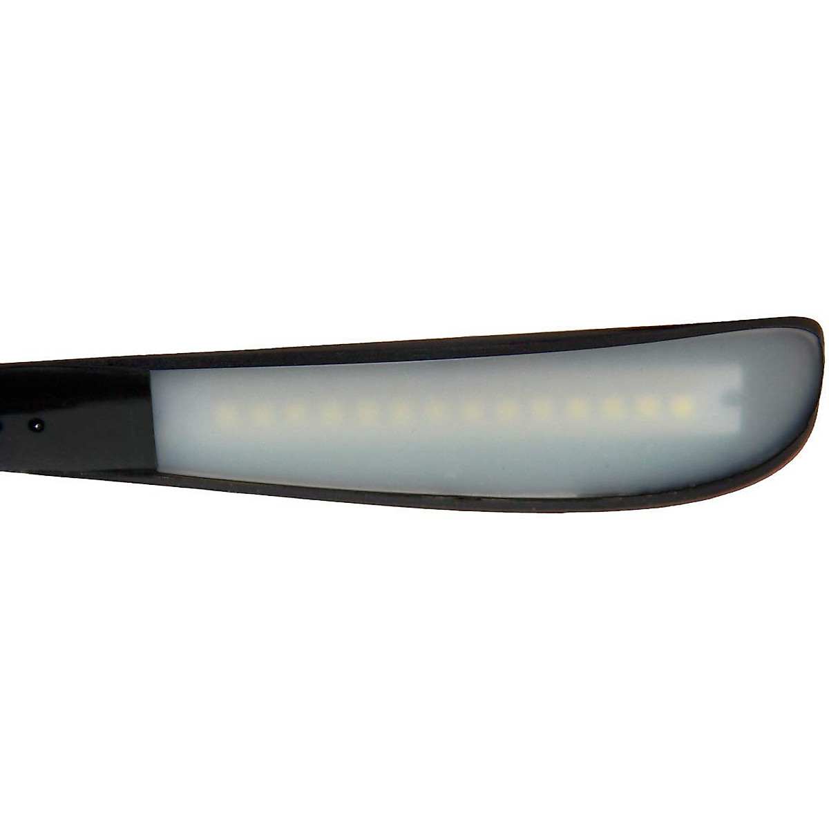 i2 Gear USB Reading Lamp with 14 LEDs Dimmable Touch Switch and Flexible Gooseneck for Notebook Laptop, Desktop, PC and MAC Computer + On/Off Setting (14 LED, Black)