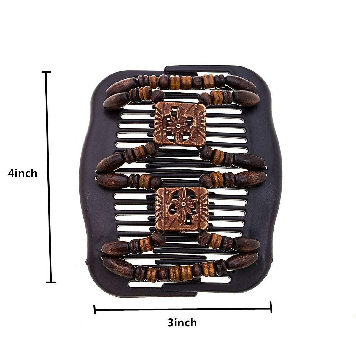 LOVEF Hair Clip, Thick Hair Bun Maker - Best Hair Accessories for Women - Easy Updo - Doesn't Slide Out of Your Hair - Holds Long, Short - Waterproof 5 Pcs