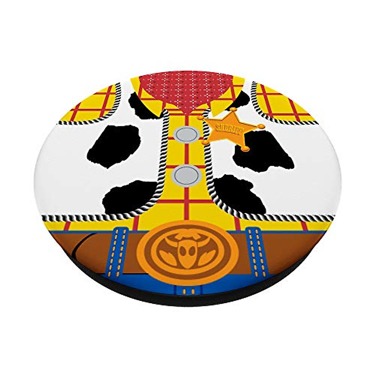 Disney and PIXAR Toy Story 4 Woody Suit PopSockets PopGrip: Swappable Grip for Phones & Tablets