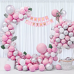 WISH CARE White Backdrop Curtains 2 Panels, 10 Feet Wrinkle-Free Polyester Photography Backdrop Drapes for Wedding Party Background Decorations- 8FTX10FT (White)