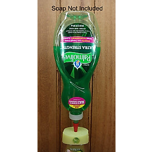 Transfer Cap For Your Lysol No Touch Auto Soap Dispenser - Refill With Your Own Hand or Dish Soap (soap not included)