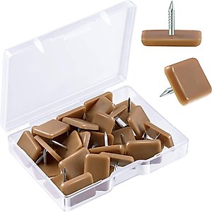 Tack-In Drawer Glides Drawer Tack Glide for Repairing Dressers, Making All the Drawers Slide Smoothly and Evenly (16 Pieces)