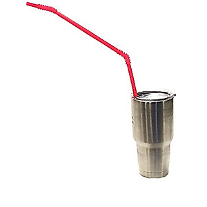 Made in USA Extra Long Reusable Drinking Straws 22 Inches long Ideal for Limited Mobility Situations Dishwasher Safe FDA Grade BPA-Free Material 12 Pieces