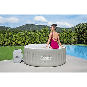 Coleman SaluSpa Tahiti Inflatable Hot Tub Spa, 2-4 Person AirJet Spa