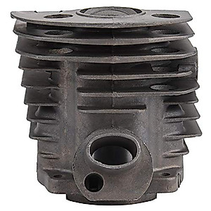 Chainsaw Cylinder Piston Kit for Husqvarna 50,51,55, Replacement Parts with Circlip, Piston Ring Pin, Spark Plug, Pressure Relief Valve, Piston Needle Roller