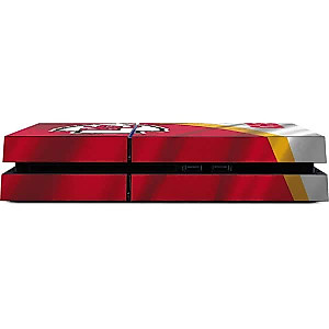 Skinit Decal Gaming Skin Compatible with PS4 Console - Officially Licensed NFL Kansas City Chiefs Design