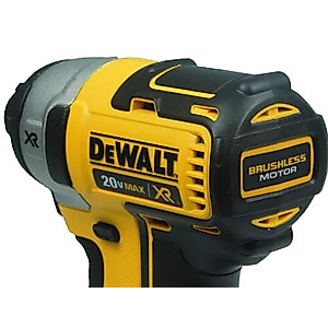 Dewalt DCF887B 20-Volt MAX XR Lithium-Ion Cordless Brushless 3-Speed 1/4 Inch Impact Driver (Tool-Only) (Non-Retail Packaging) (Renewed)