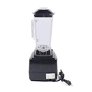 Grade Blender, 2200W Household Grade Blender Mixer, Heavy Duty Professional Power Blender For Shakes, Smoothies, Ice Crushing, Frozen Fruits, Soups, Dry Grinding (Black)