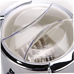 KUYYFDS Ice Maker Crushed Ice,Shaved Machine,Crushed Maker,Shaved Machine,Portable Maker,Snow Cone Maker,ice Slushie Machine,Manual Plastic Beneficial, Gray Ice Cube Makers