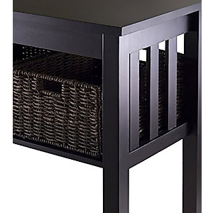 Winsome Morris 40W x 18.11-Inch D Console Table, Espresso (92452)