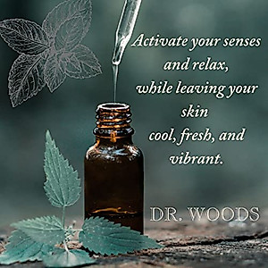 Dr. Woods Peppermint & Tea Tree Liquid Castile Soap with Organic Shea Butter Variety 2 Pack